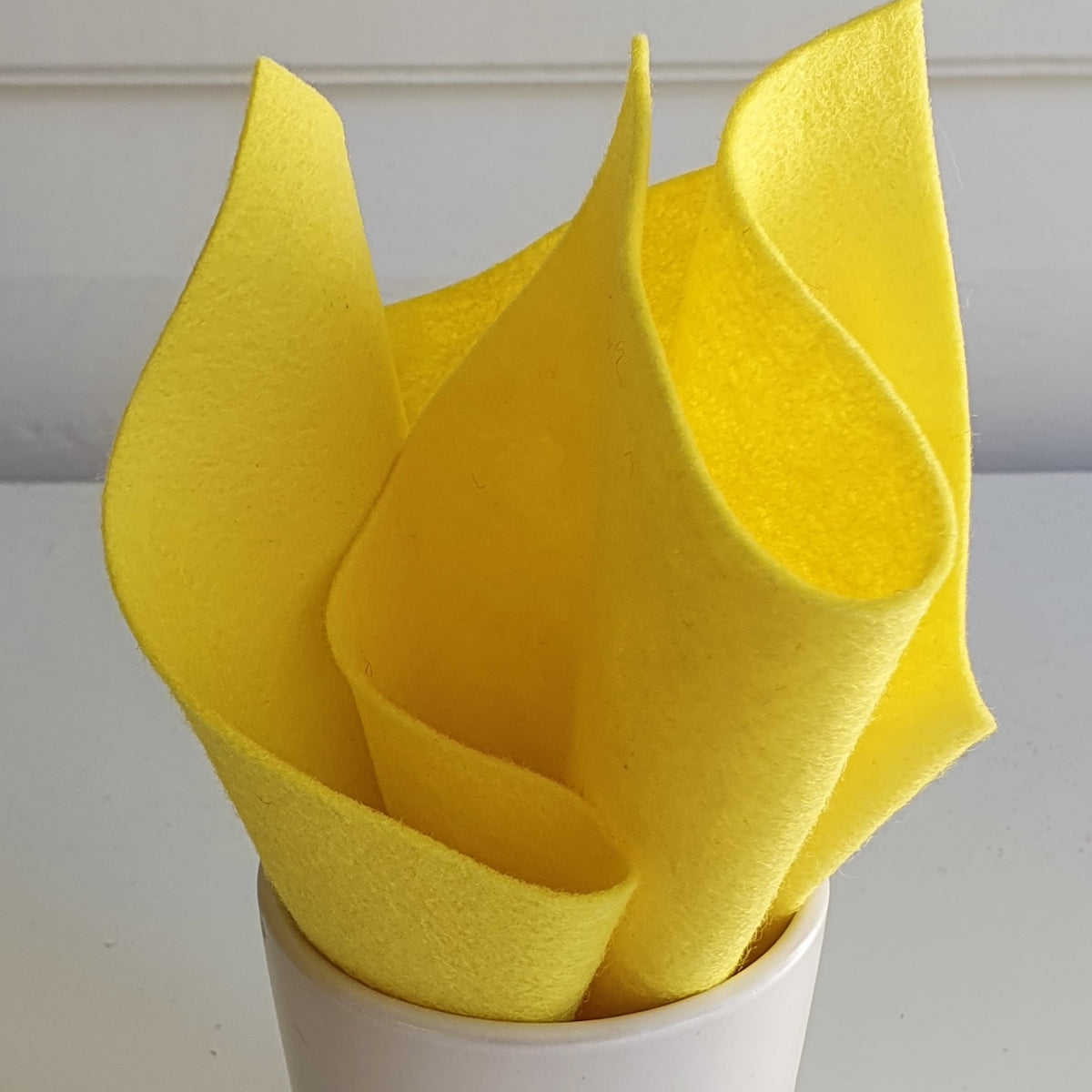 100% Wool Felt - Lightning Yellow — My Felt Lady