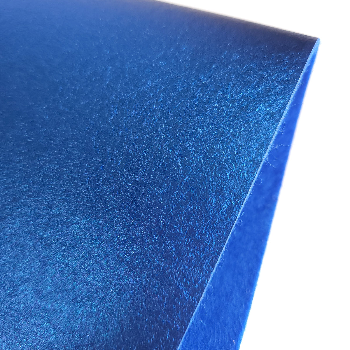 Royal Blue Metallic Merino Wool Felt — My Felt Lady