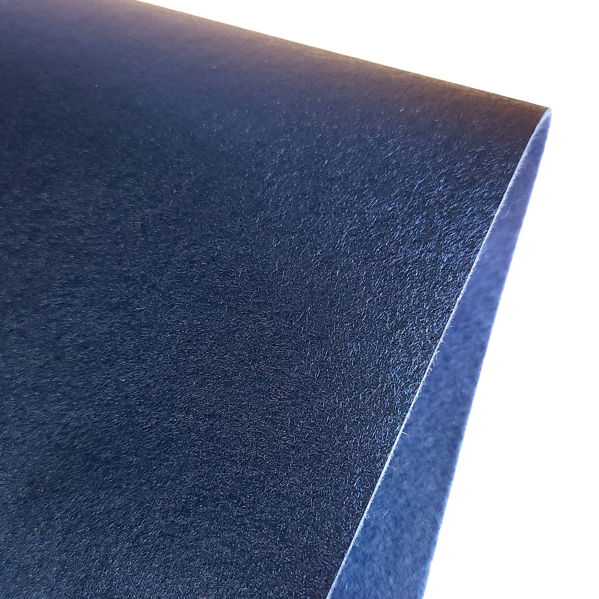 Dark Blue Metallic Merino Wool Felt — My Felt Lady
