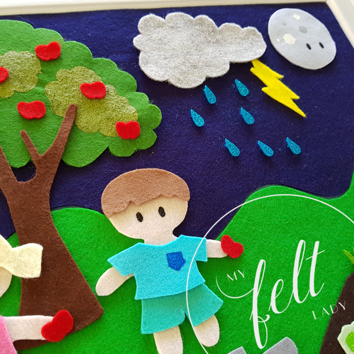 Felt Activity Board PDF Pattern — My Felt Lady